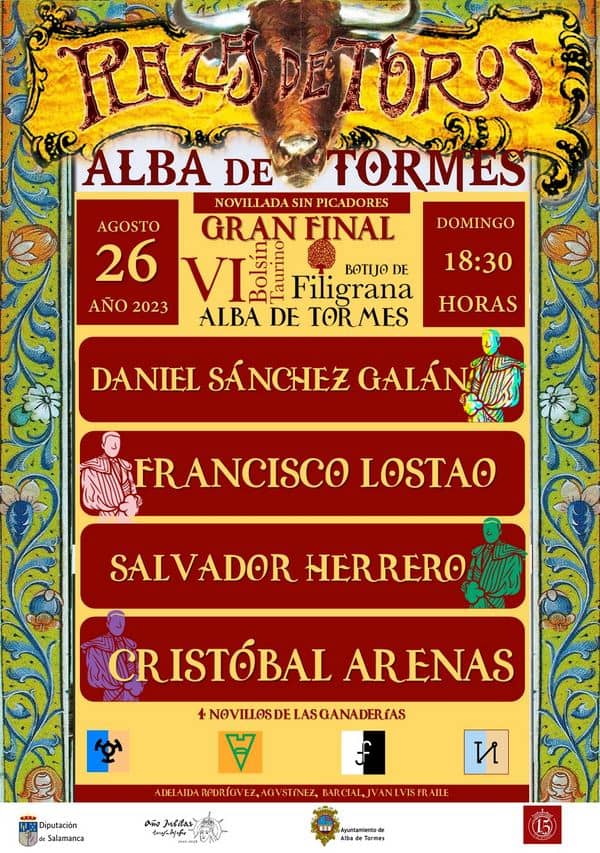 Toros en las Fiestas de Alba de Tormes 2023 - Agenda cultural y eventos de ocio en Salamanca